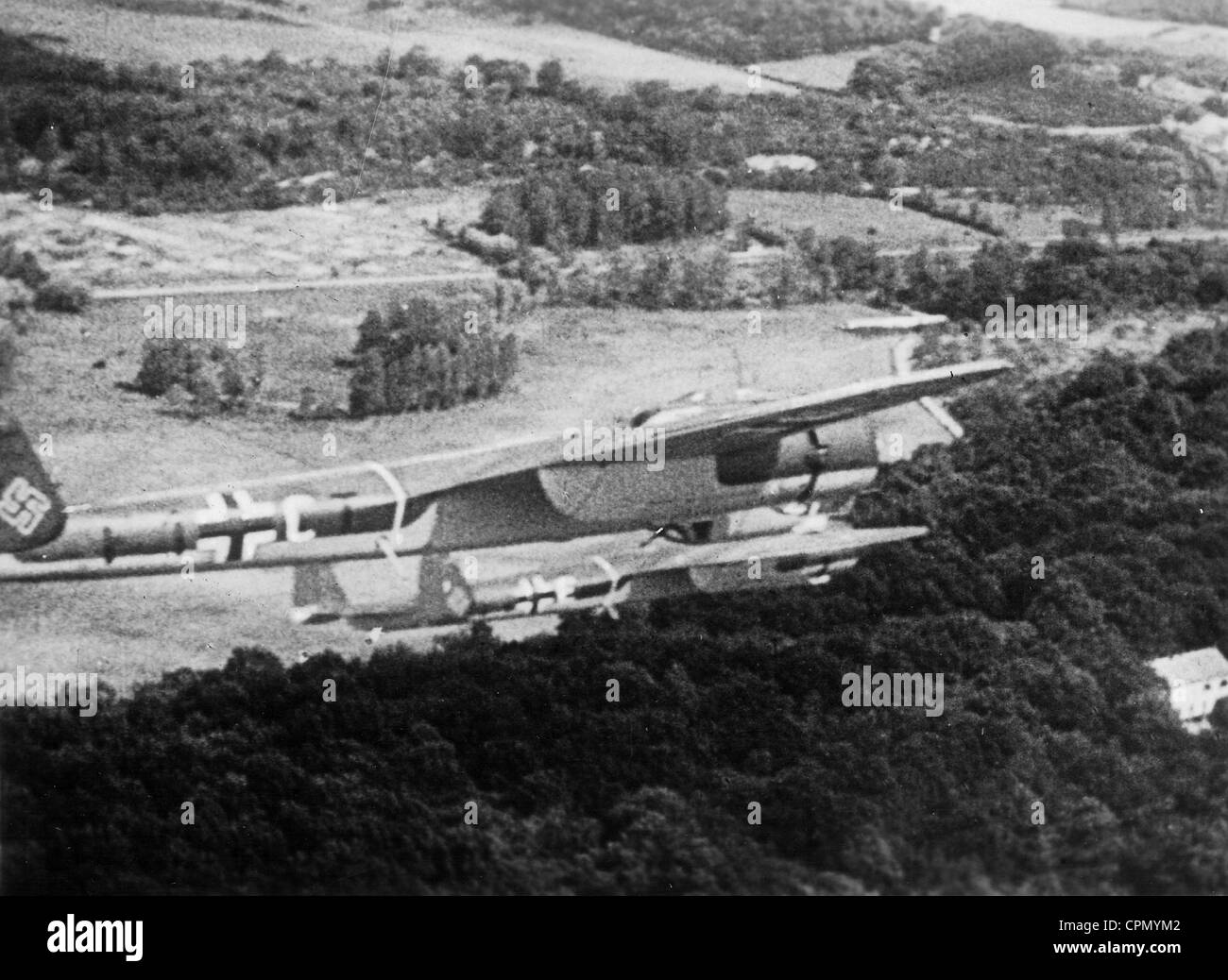 German bombers during the air battle over England, 1940 Stock Photo - Alamy