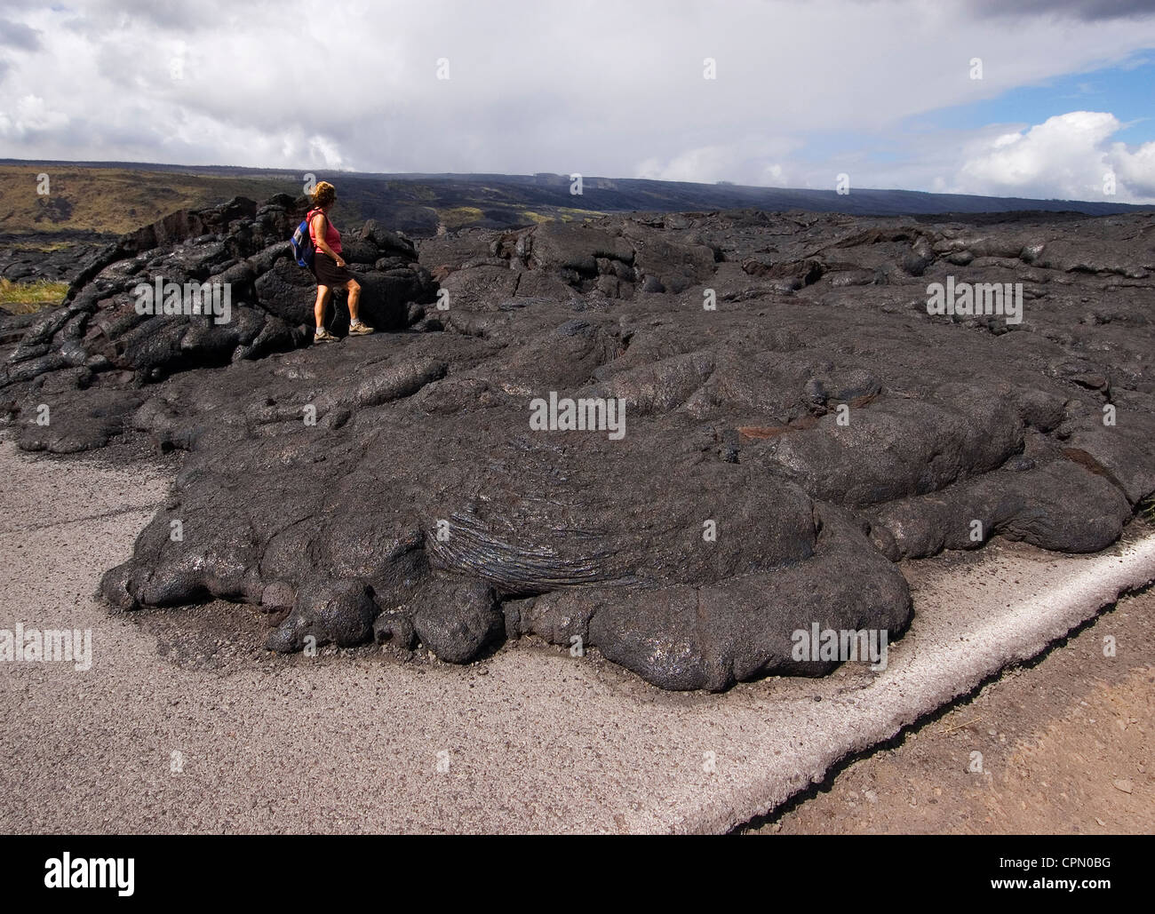 Volcano lava flow hi-res stock photography and images - Alamy
