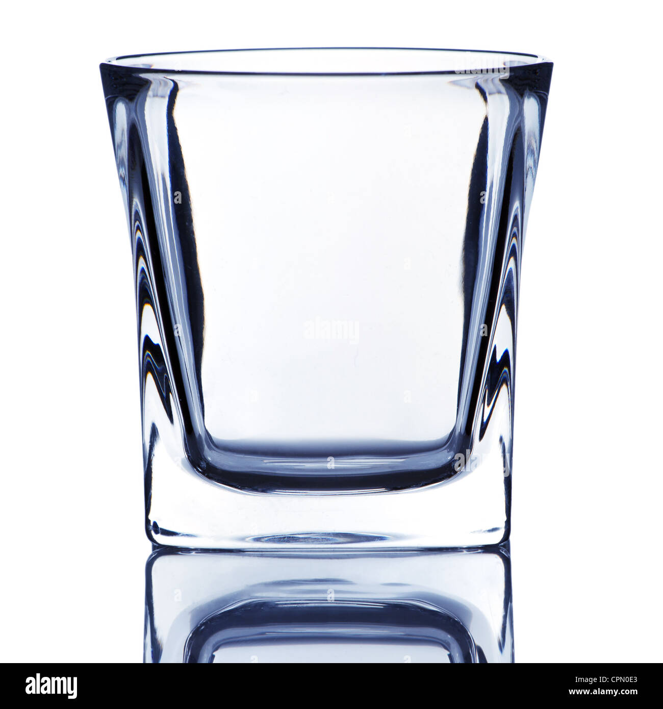 Glass of water isolated on white background Stock Photo - Alamy