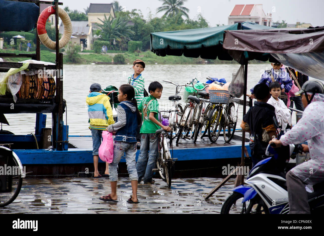 Ferry across the canal hi-res stock photography and images - Alamy