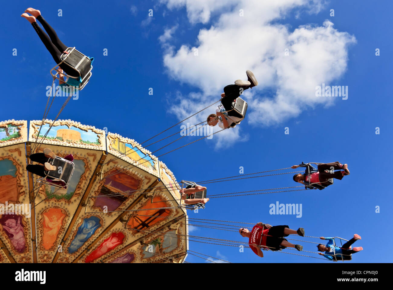3981. Promenade Fun Fair, Bournemouth, Dorset, UK Stock Photo - Alamy