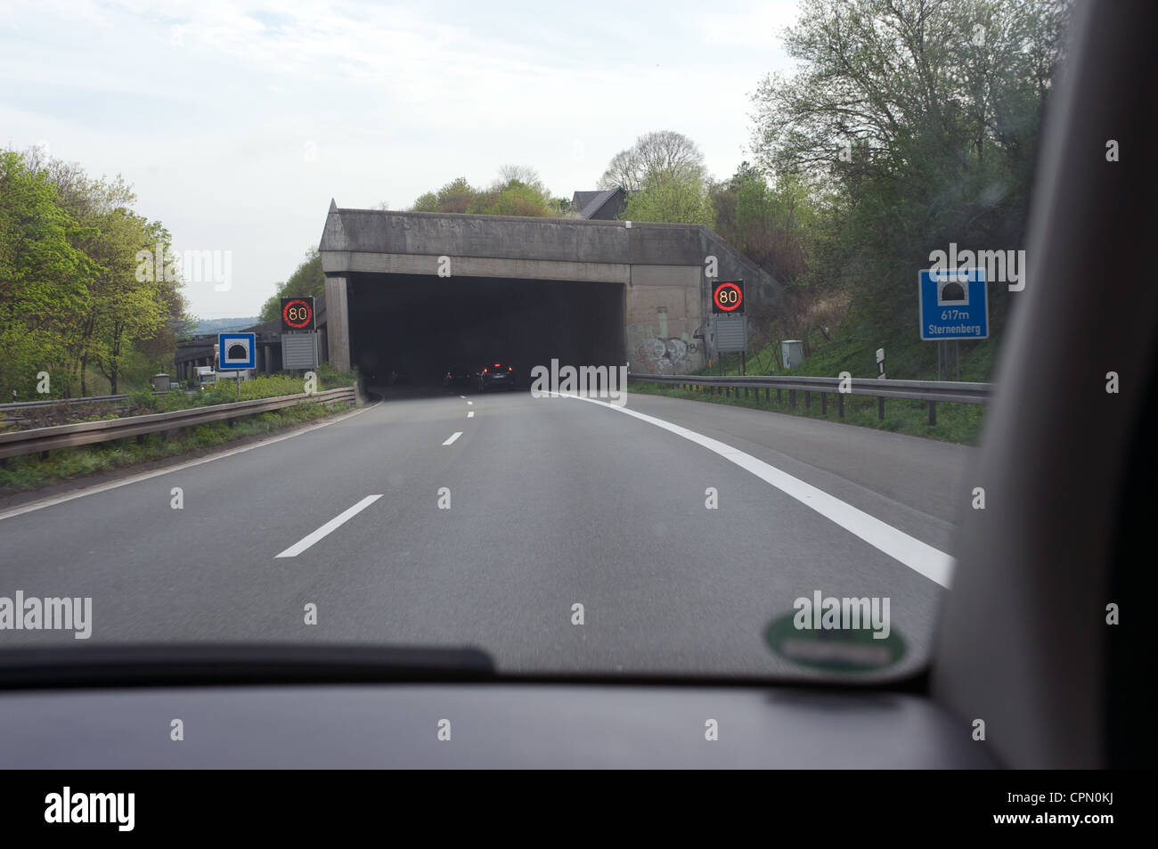 Autobahn germany tunnel hi-res stock photography and images - Alamy