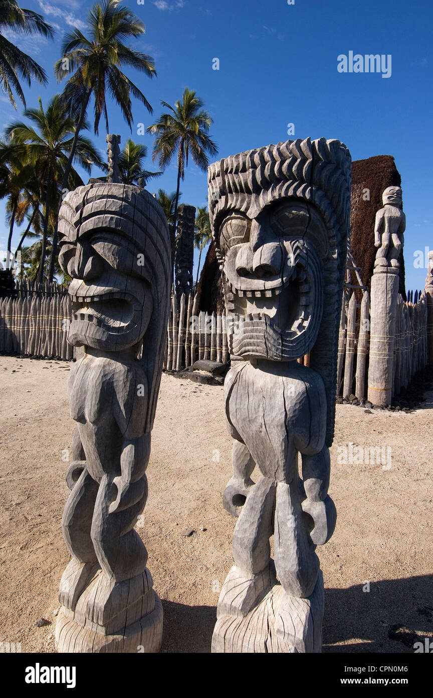Hawaii and statues hi-res stock photography and images - Alamy