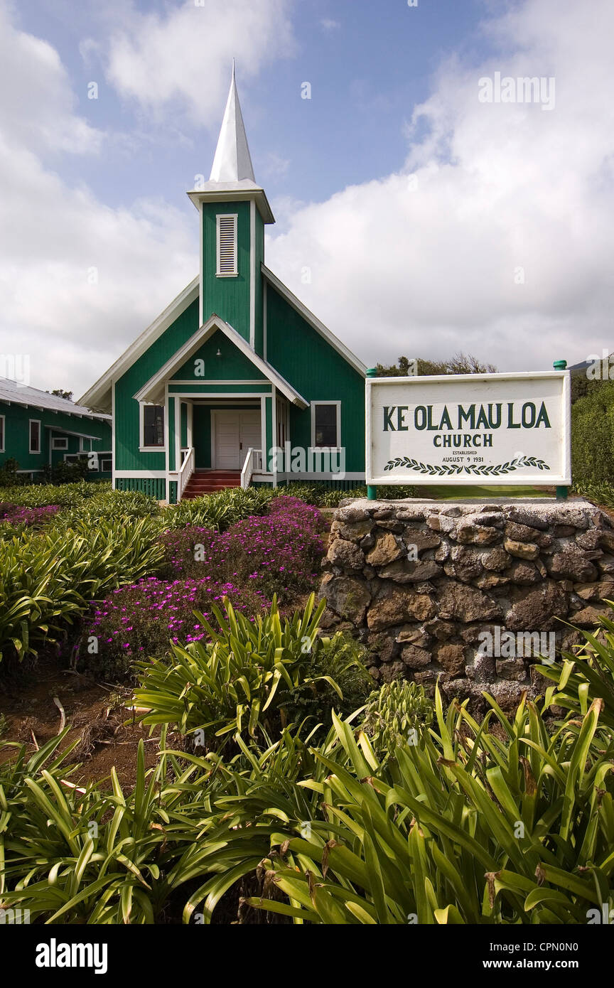 Hawaii Chapel High Resolution Stock Photography and Images - Alamy