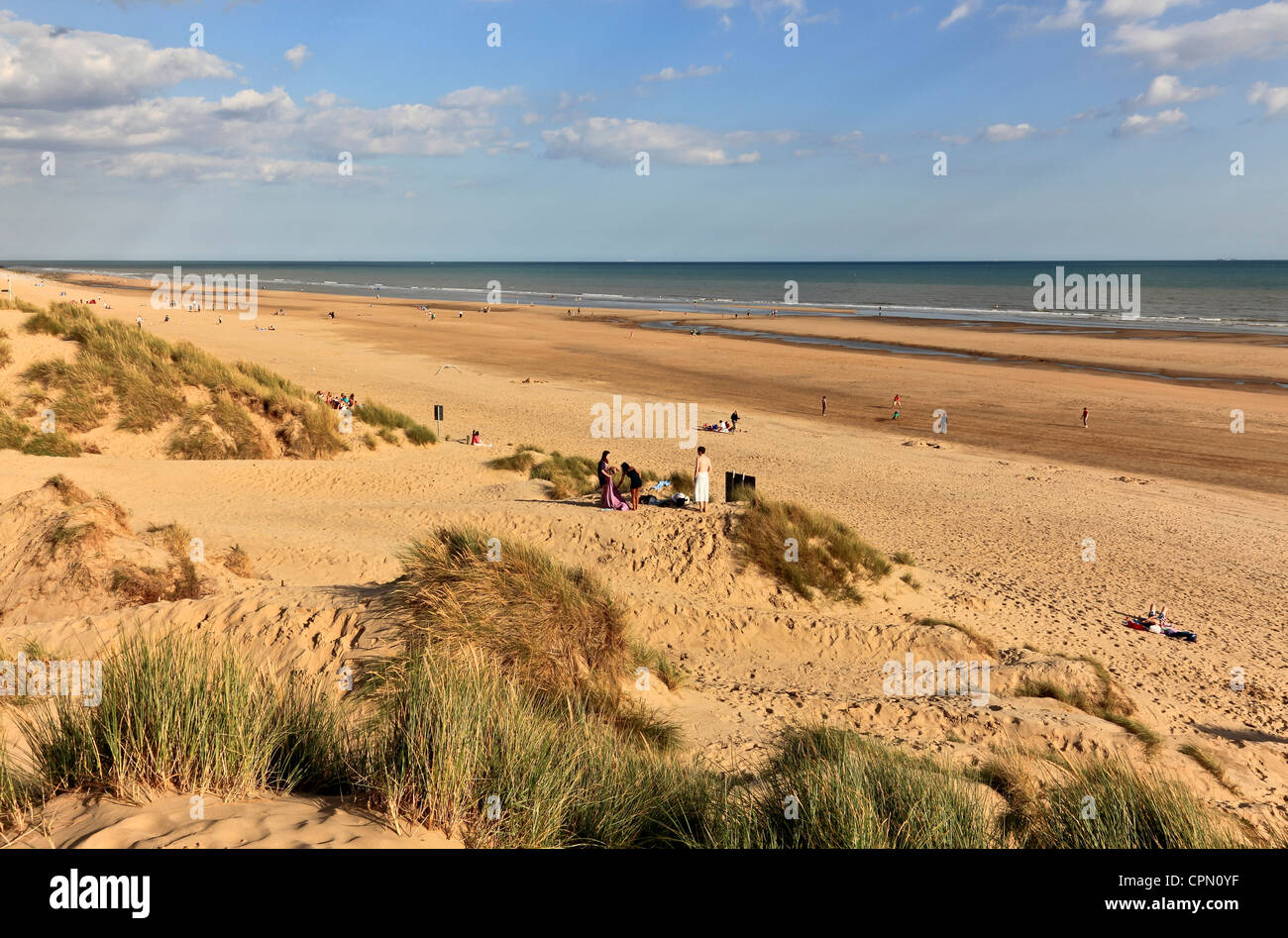 Camber sands dune grass High Resolution Stock Photography and Images ...