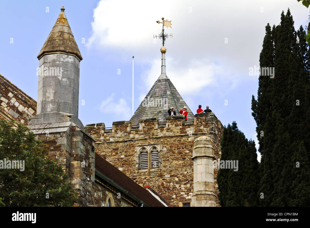 St marys church tower hi-res stock photography and images - Alamy