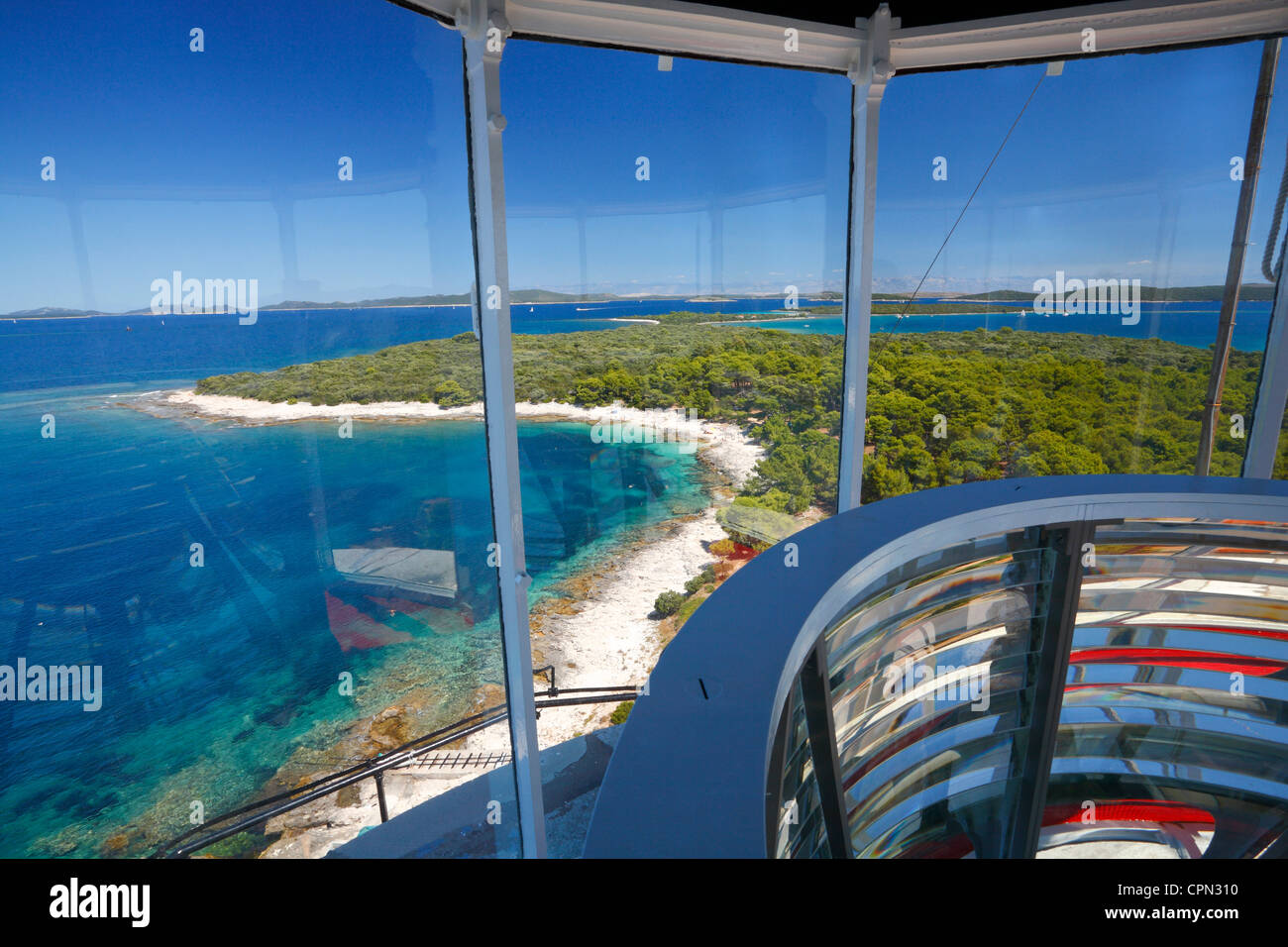 Veli rat Lighthouse - Dugi otok, Croatia A view from the Lighthouse ...