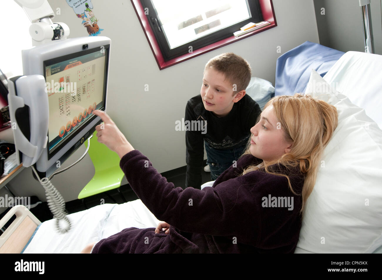 CHILD HOSPITAL PATIENT Stock Photo - Alamy
