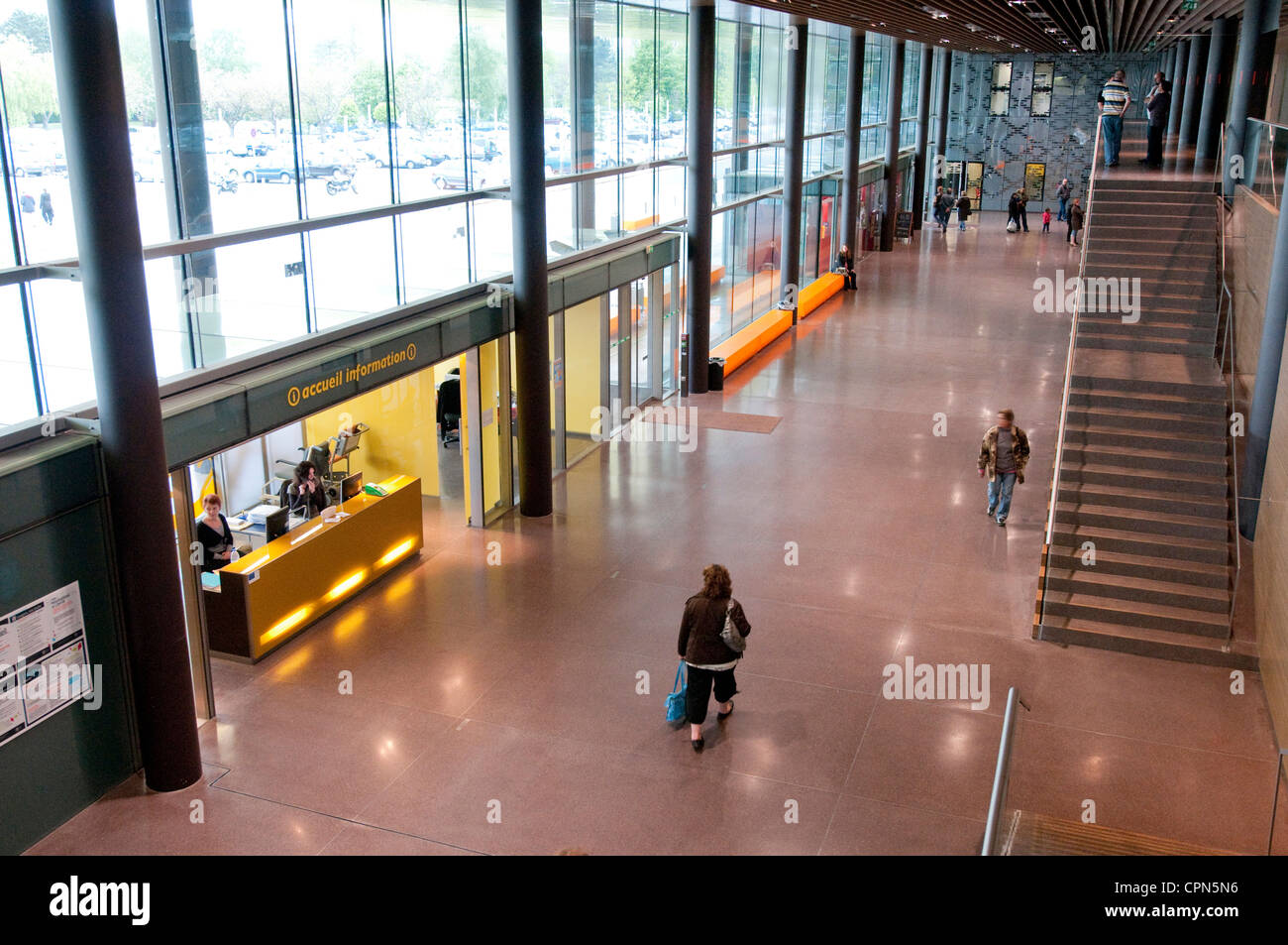 HOSPITAL RECEPTION AREA Stock Photo - Alamy