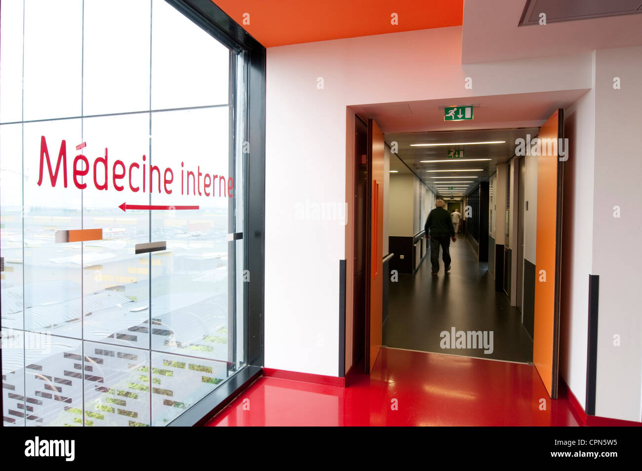 INTERIOR OF A HOSPITAL Stock Photo - Alamy