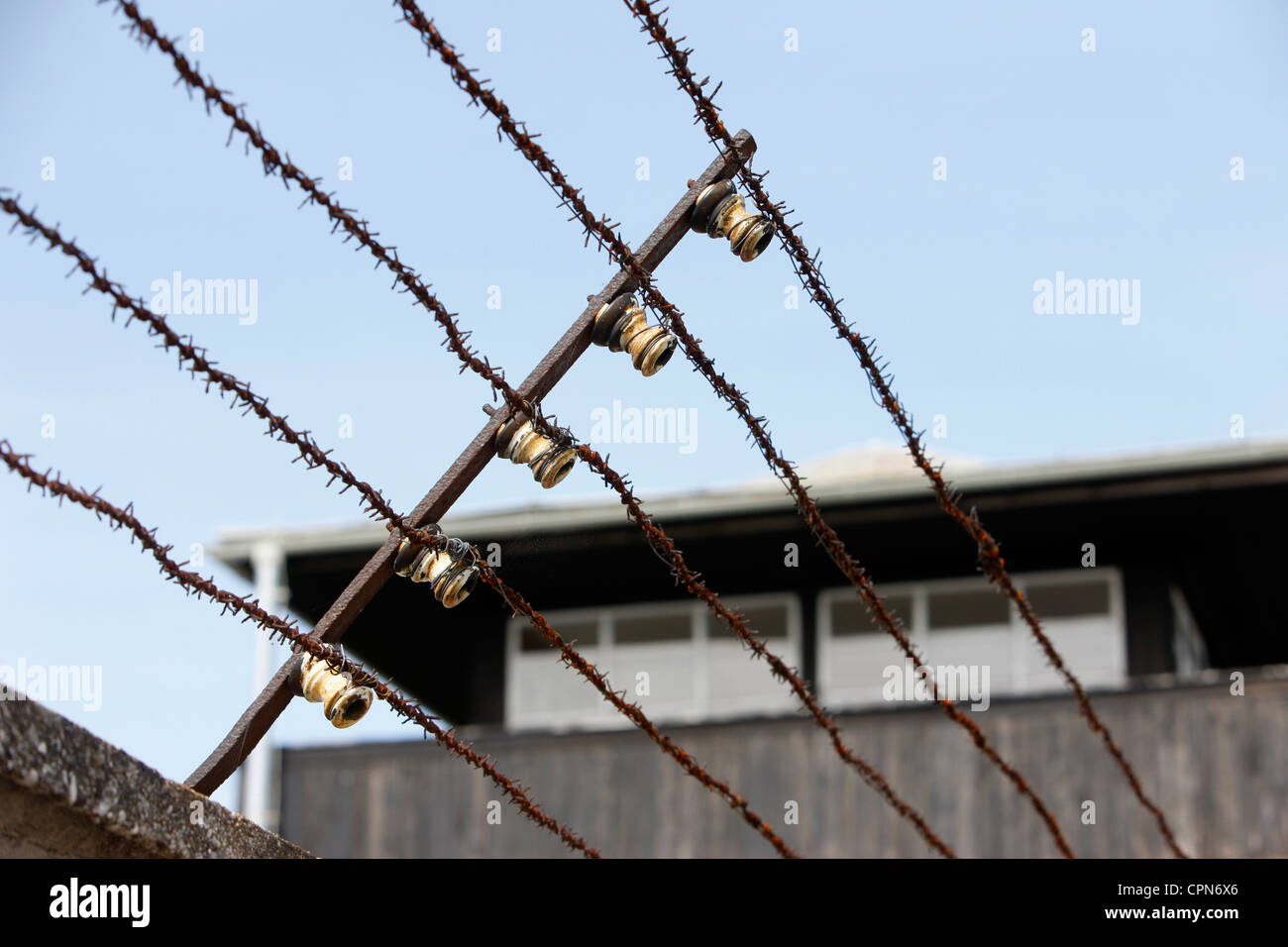 Internment camp fences hi-res stock photography and images - Alamy