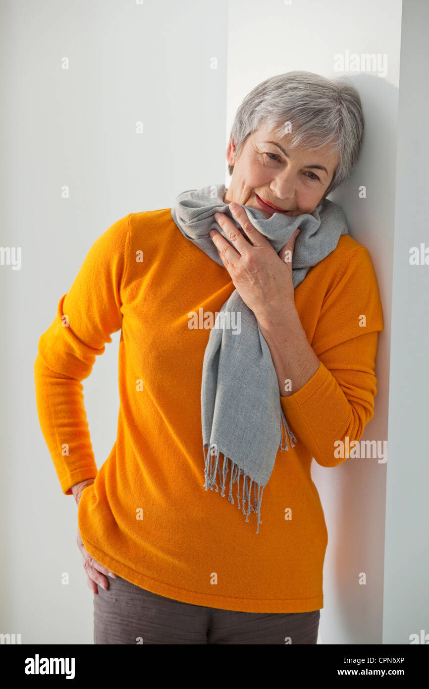 COLD, ELDERLY PERSON Stock Photo - Alamy