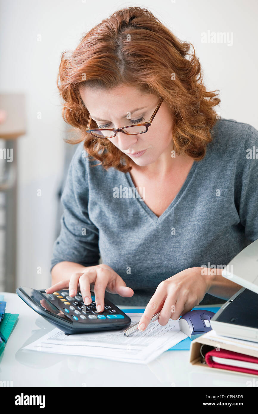 Adult adults woman women female working work workers hi-res stock ...