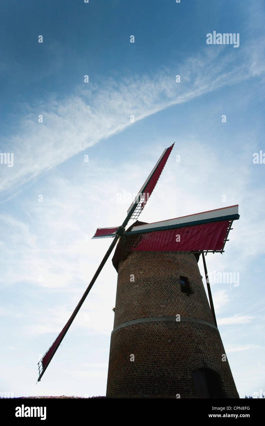 Windmill, low angle view Stock Photo - Alamy