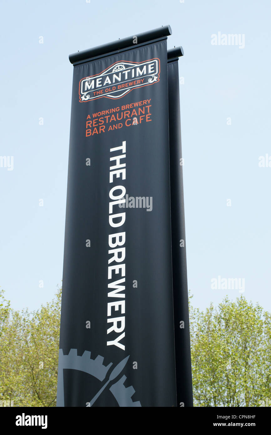 Meantime Brewery, Greenwich Stock Photo - Alamy