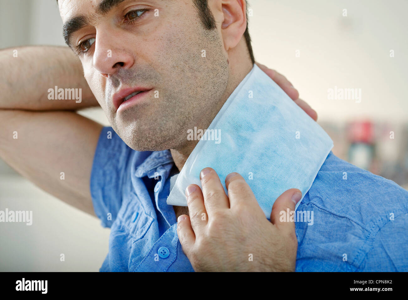 HOT THERAPY MAN Stock Photo - Alamy