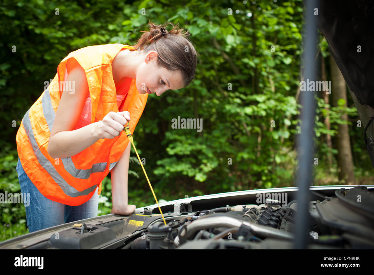 High visibility jacket mechanic hi-res stock photography and images - Alamy
