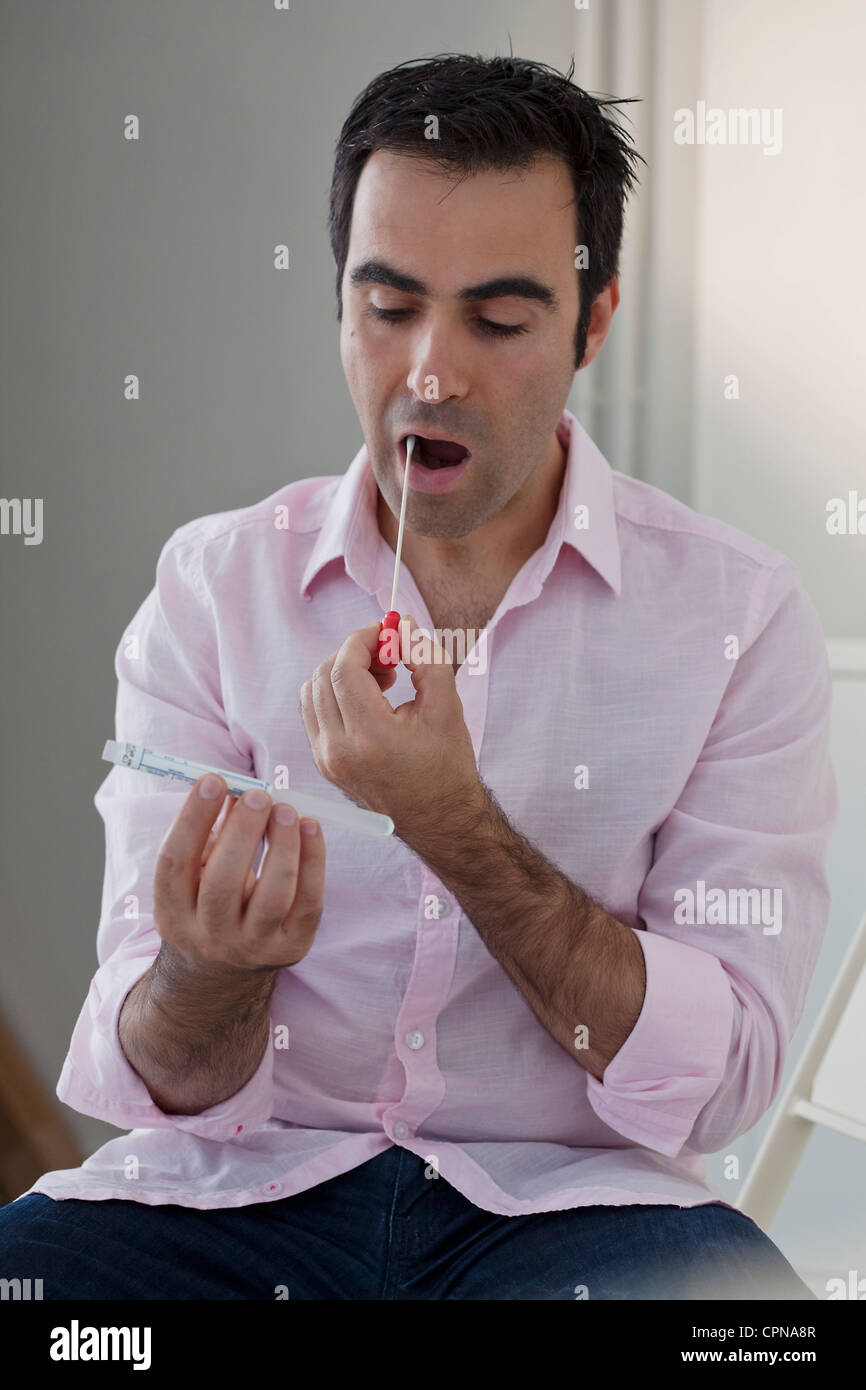 People taking biological samples hi-res stock photography and images ...