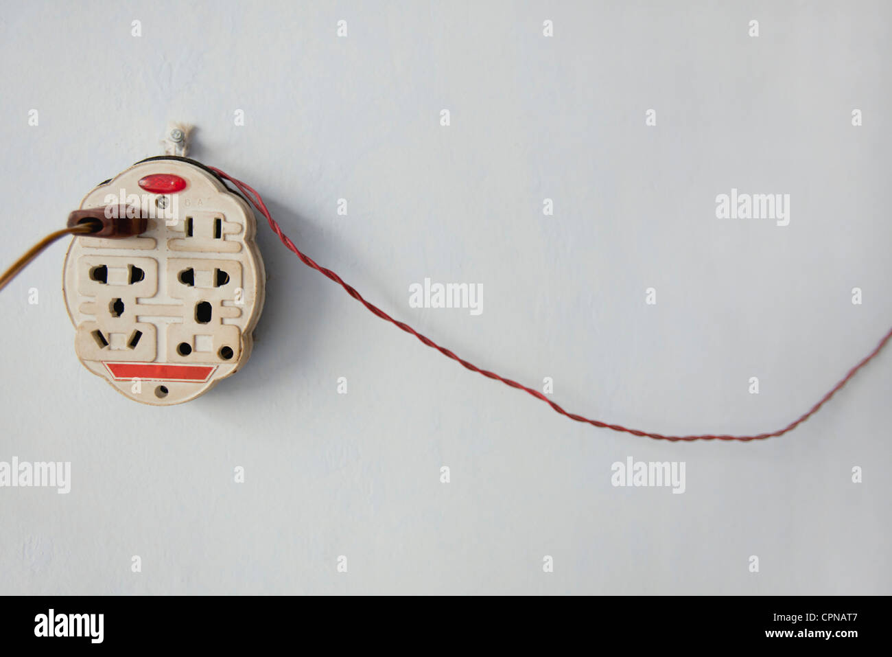 Hanging outlet hi-res stock photography and images - Alamy