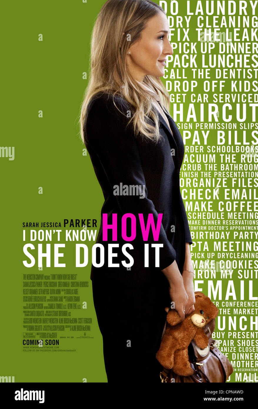 I Dont Know How She Does It Stock Photo - Alamy