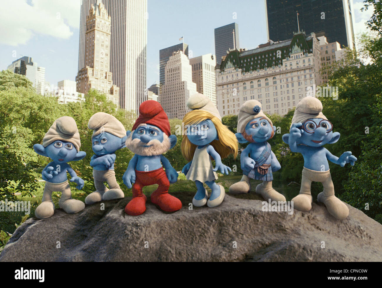 Smurfs new york store