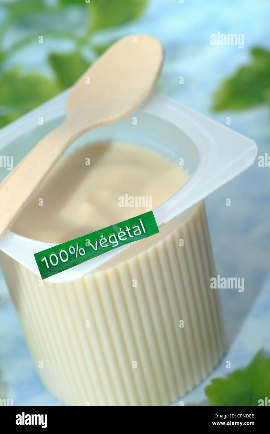 Soya yoghurt hi-res stock photography and images - Alamy