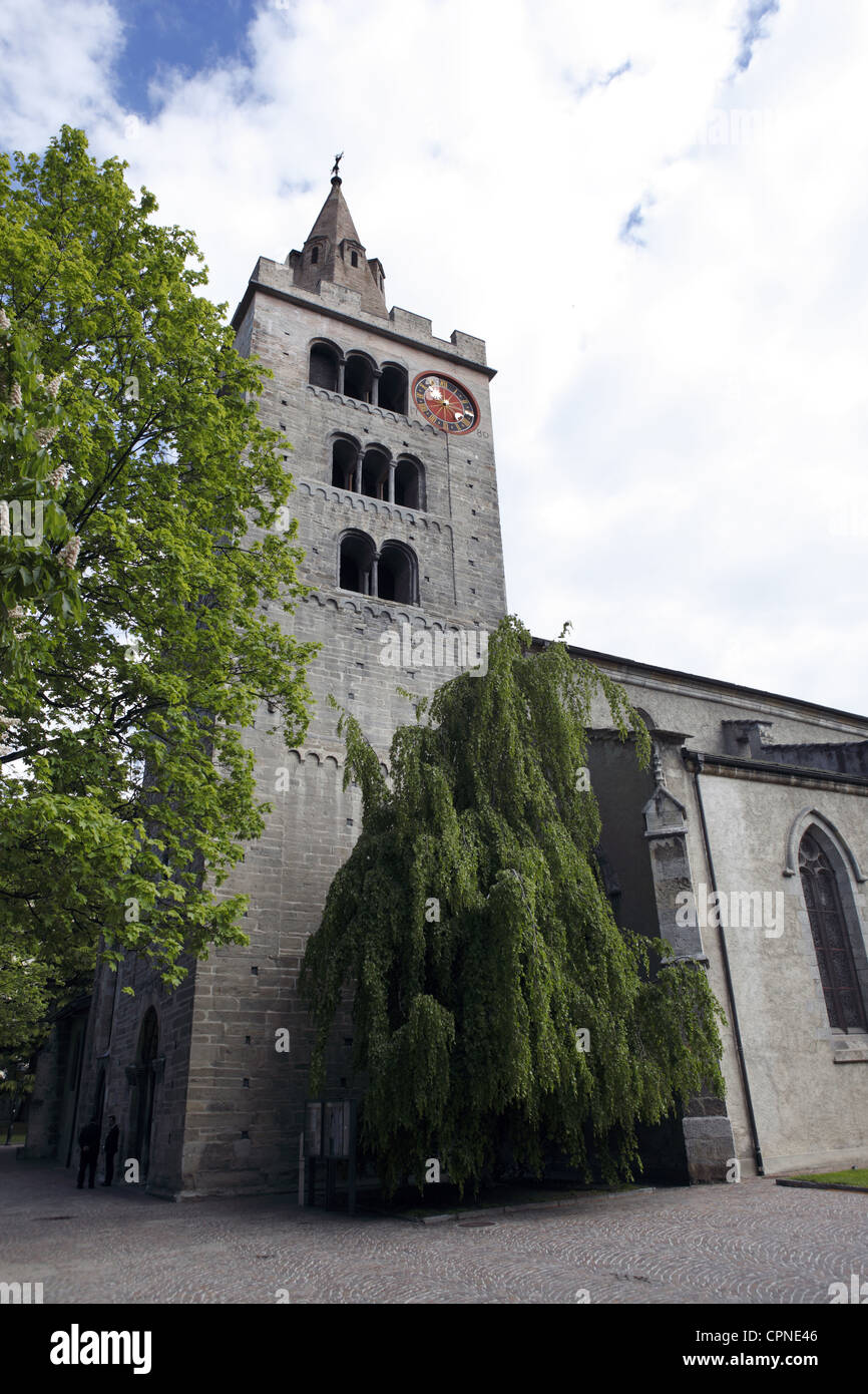 Sion cathedral valais hi-res stock photography and images - Alamy