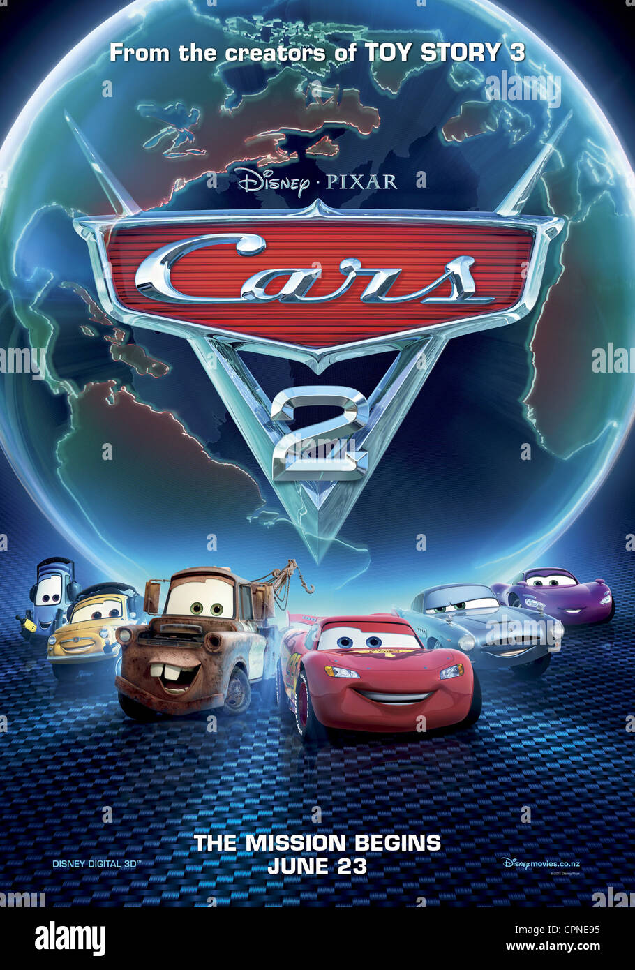 Cars 2 Mega Poster