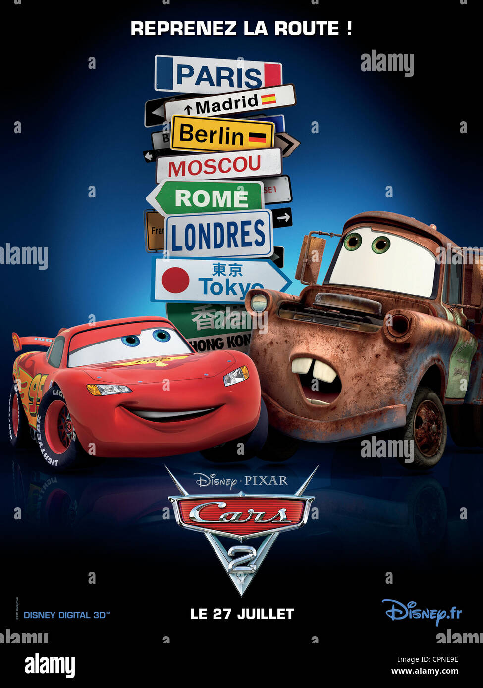 Cars 2 movie hi-res stock photography and images - Alamy