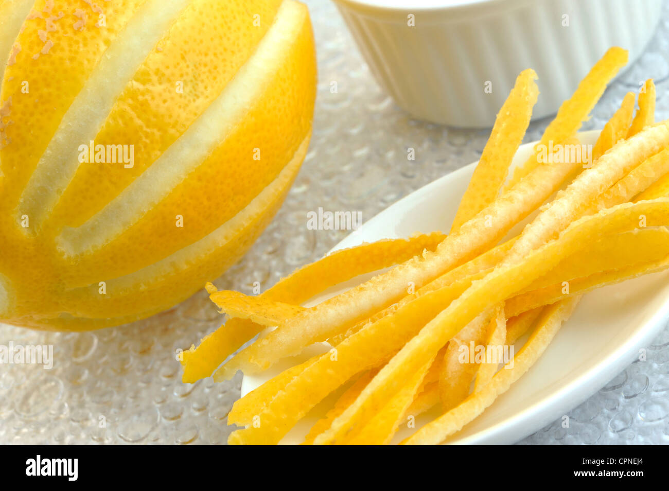 Lemon details hi-res stock photography and images - Alamy