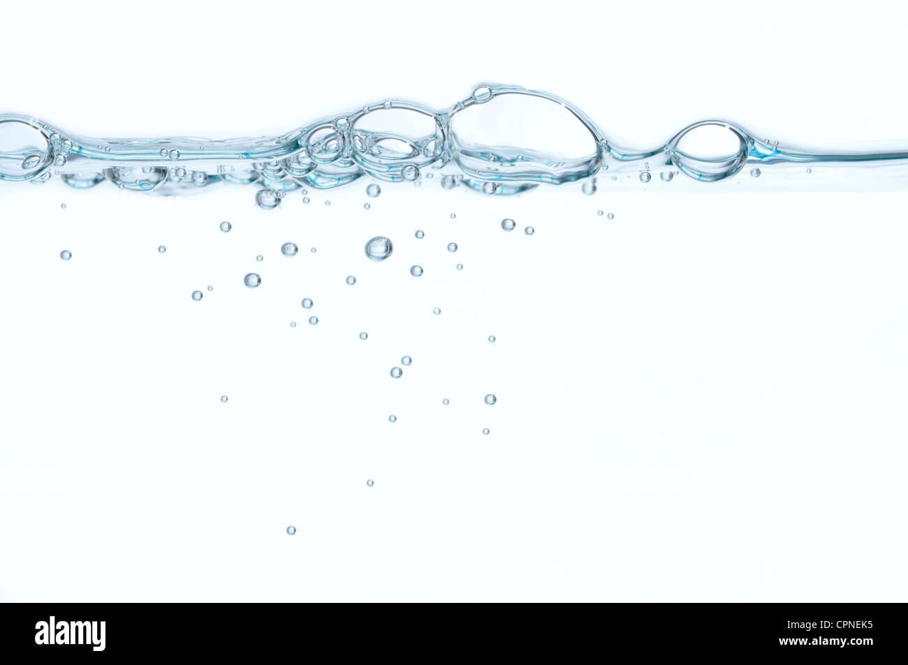 Water bubbles on background underwater Cut Out Stock Images & Pictures ...