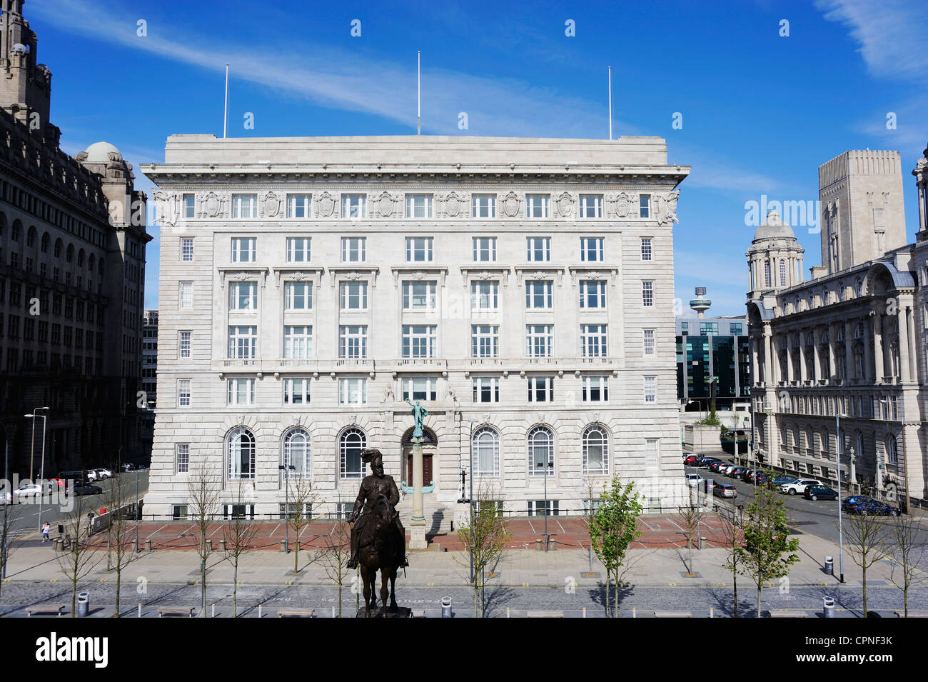 The Cunard Building, a Grade II listed building is situated between the ...