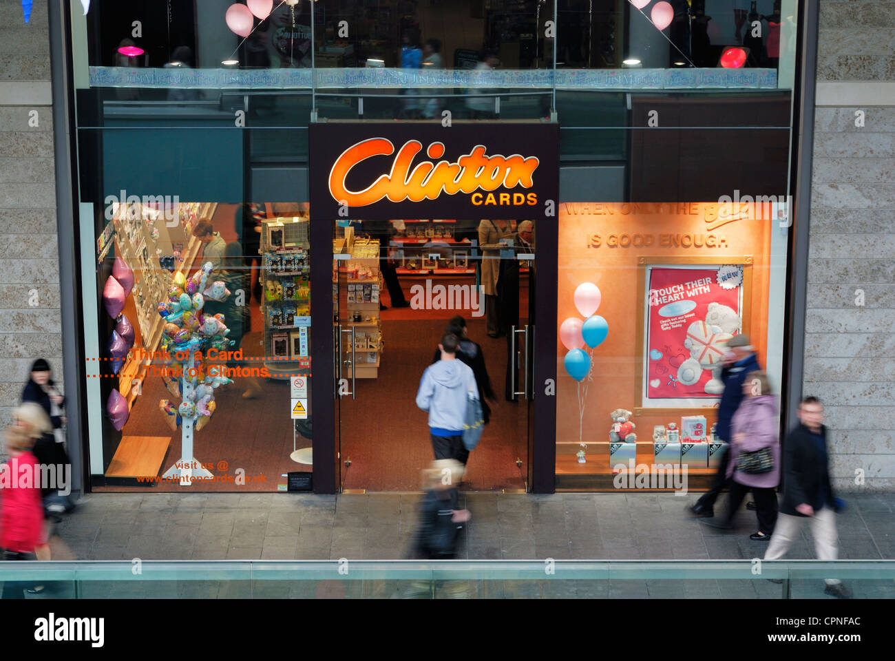 Clinton Cards shop front. Clinton Cards are currently in financial ...