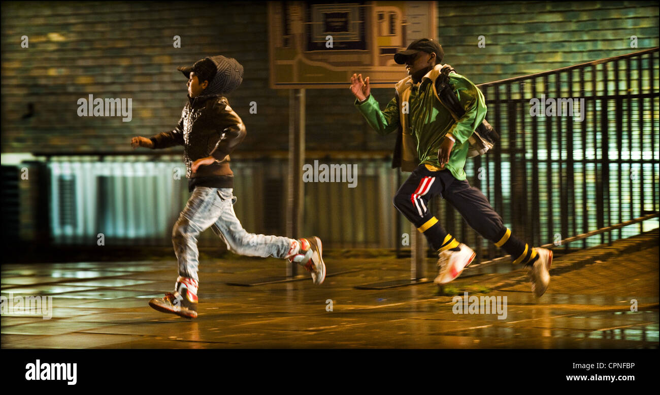 Attack the Block Stock Photo - Alamy