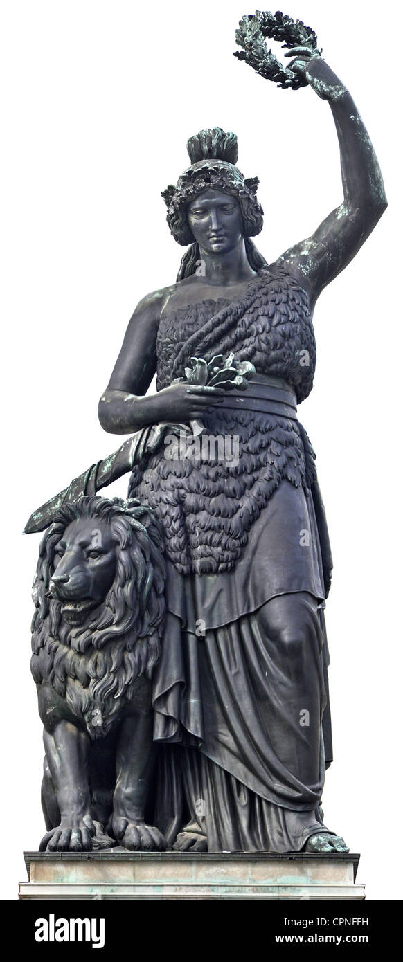 Female personification of geography hi-res stock photography and images ...