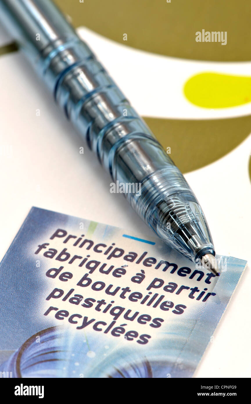 Plastic pens recycling hi-res stock photography and images - Alamy