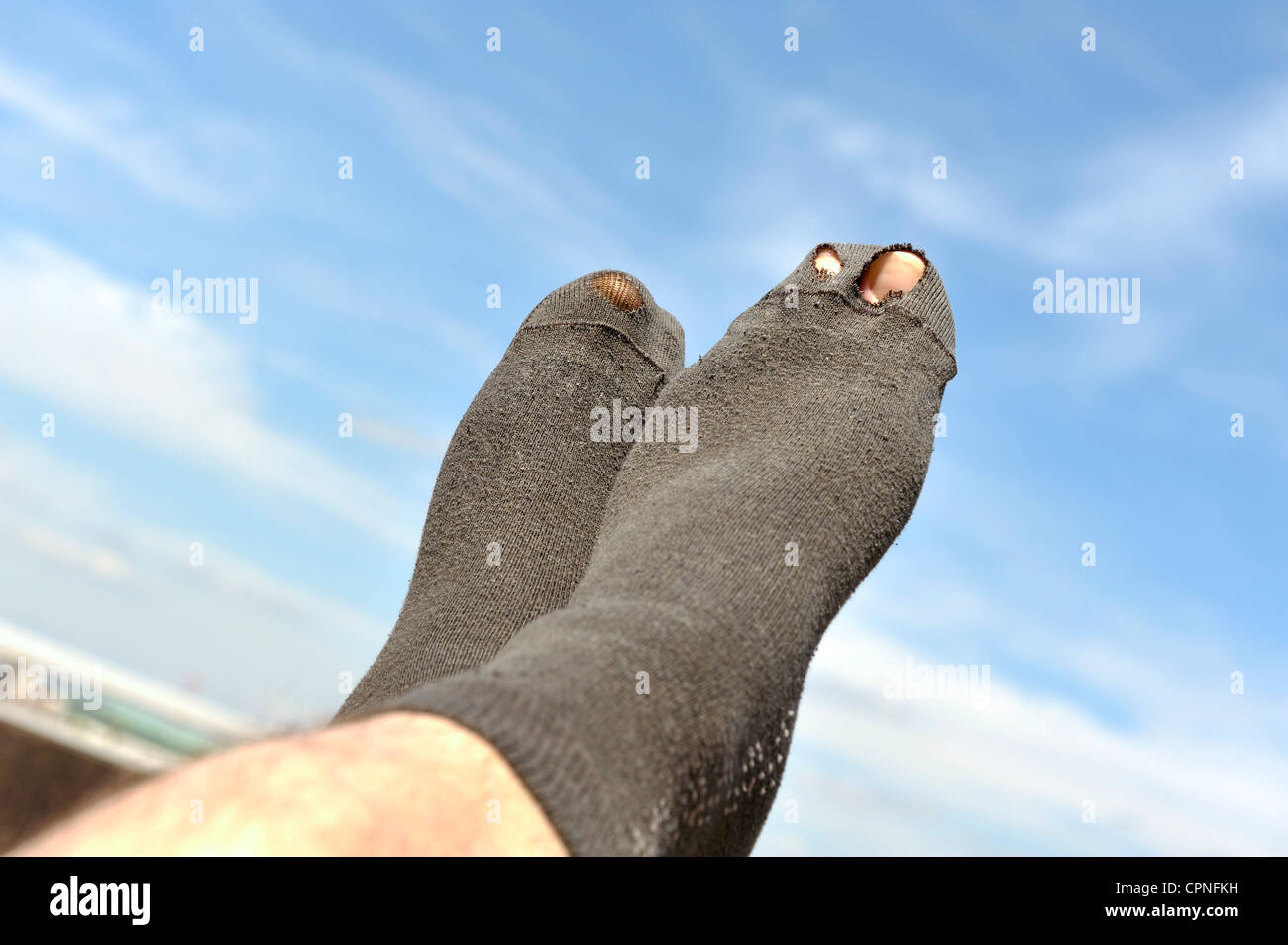 Foot holes hi-res stock photography and images - Alamy
