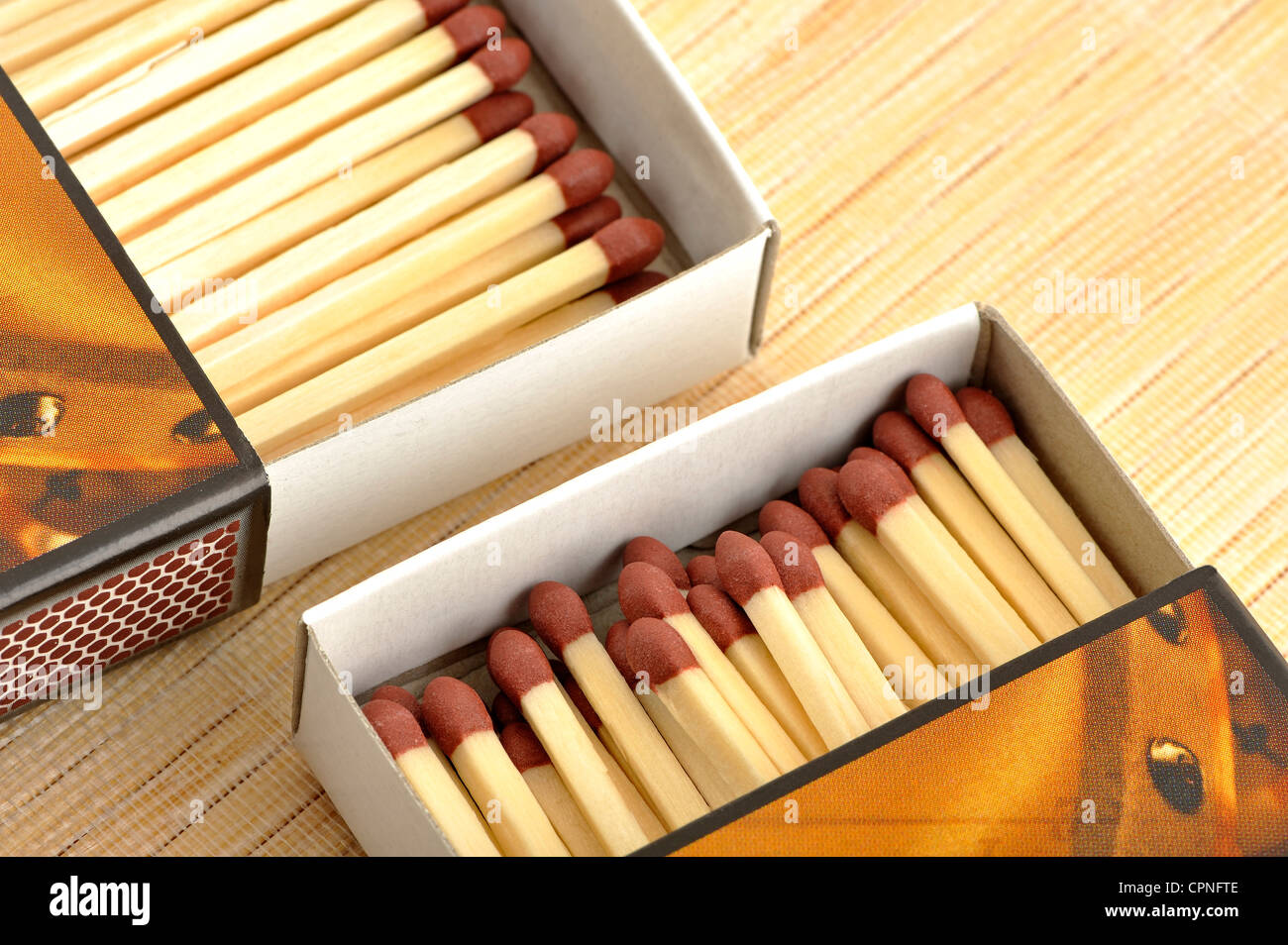 Match sticks box hi-res stock photography and images - Alamy