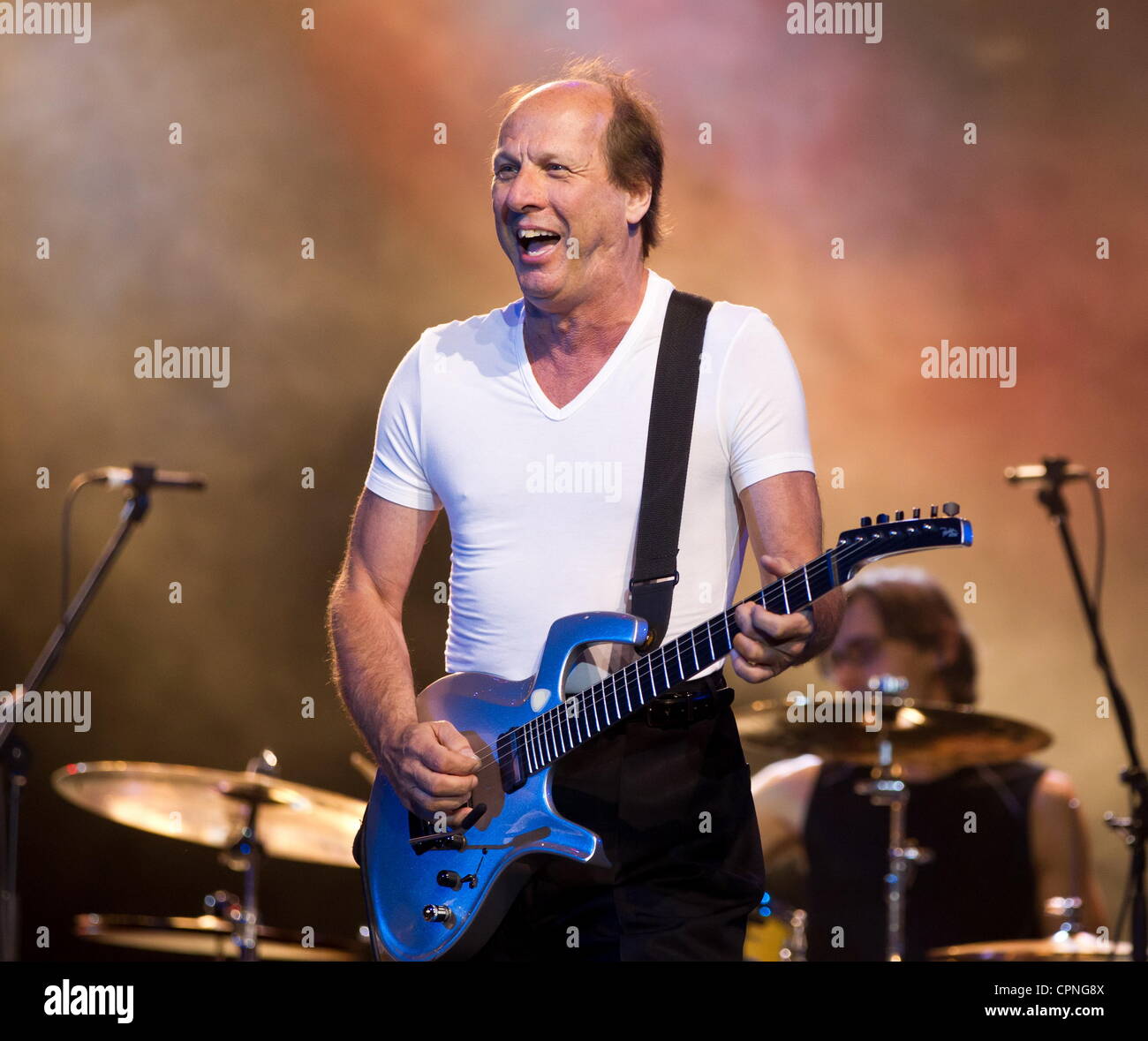 26.05.2012. Moscow. Russia. King Crimson Festival. Pictured: Adrian ...