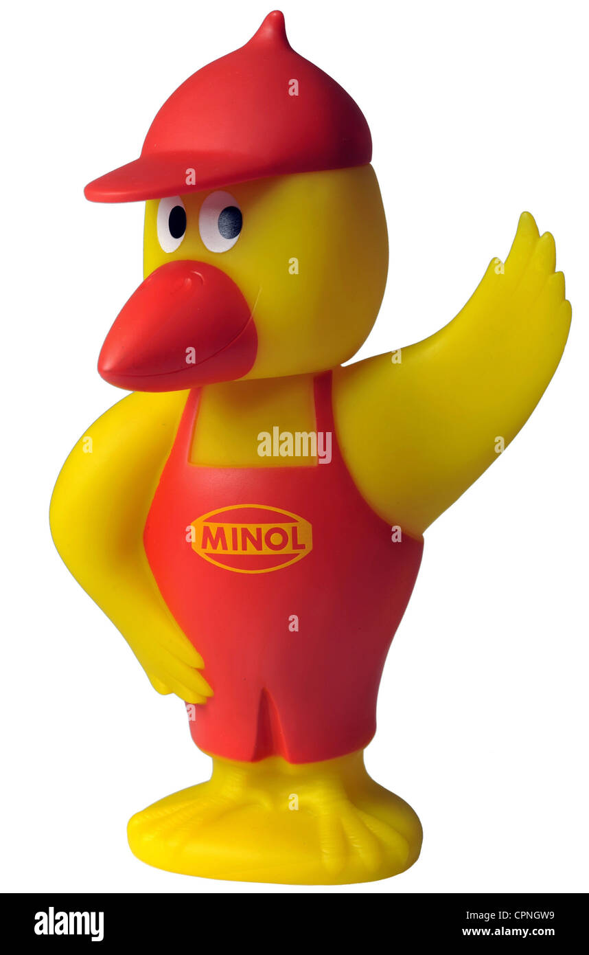 advertising, Minol Oriole, advertising character, mascot, VEB Minol ...