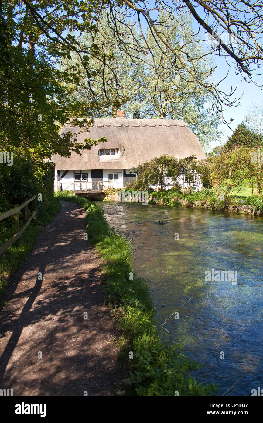 Fulling mill on the river Alre, New Arlesford, Hampshire , England ...
