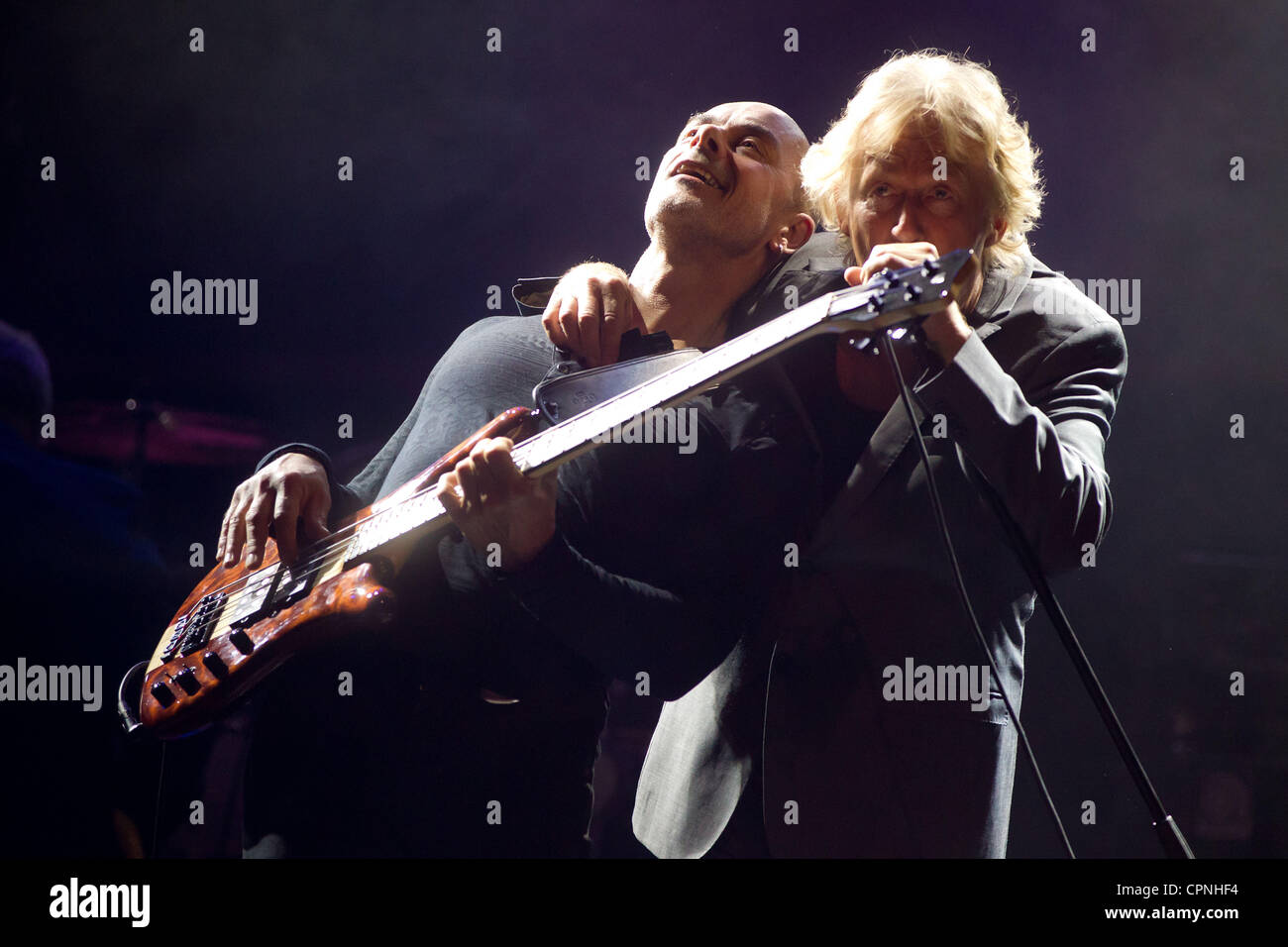 Robert Hart, Manfred Mann’s Earth Band Stock Photo - Alamy