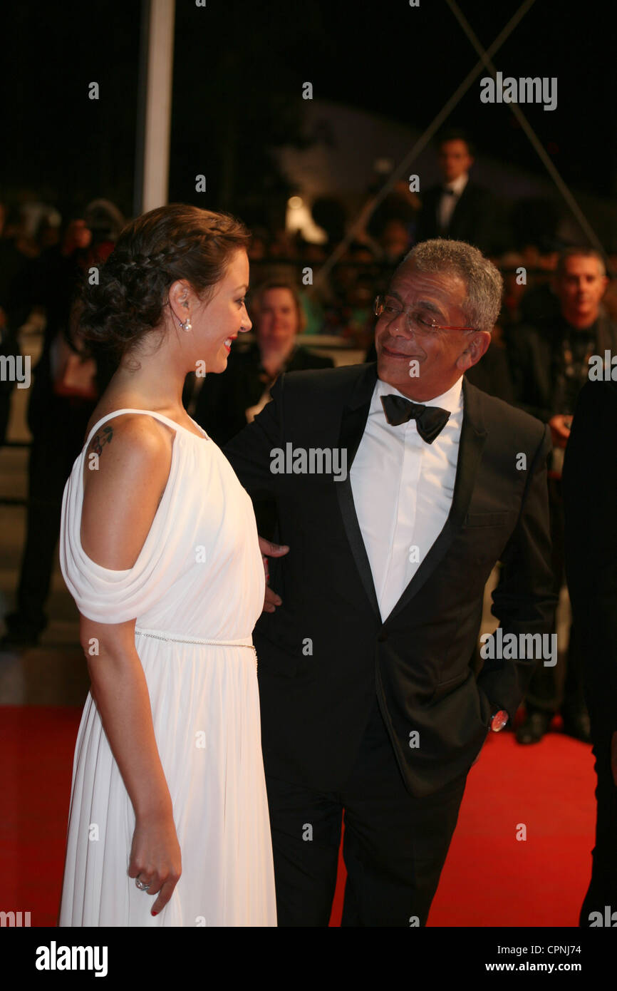 Egyptian actress Menna Shalaby, Egyptian director Yousry Nasrallah ...