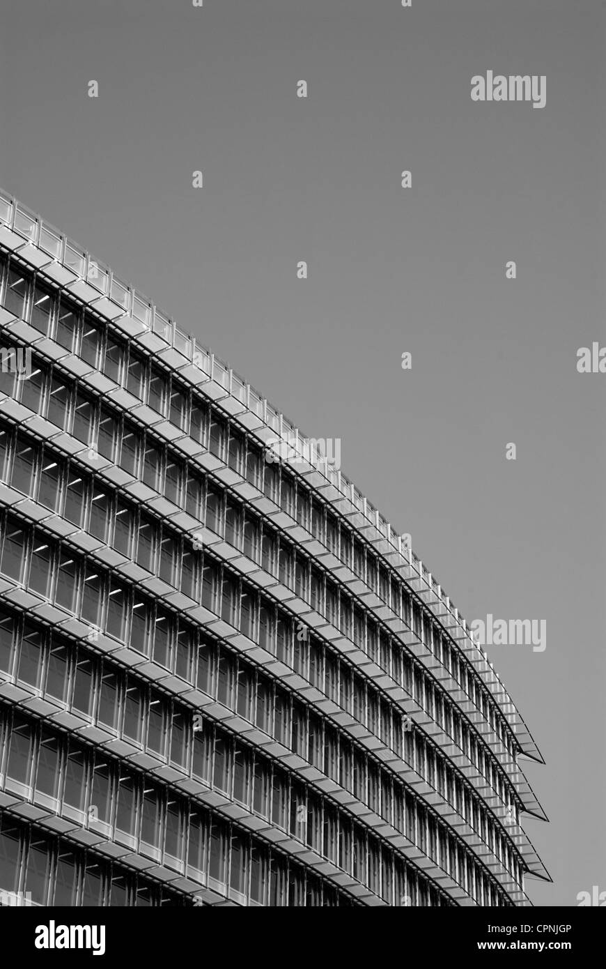 Modern house detail Black and White Stock Photos & Images - Alamy