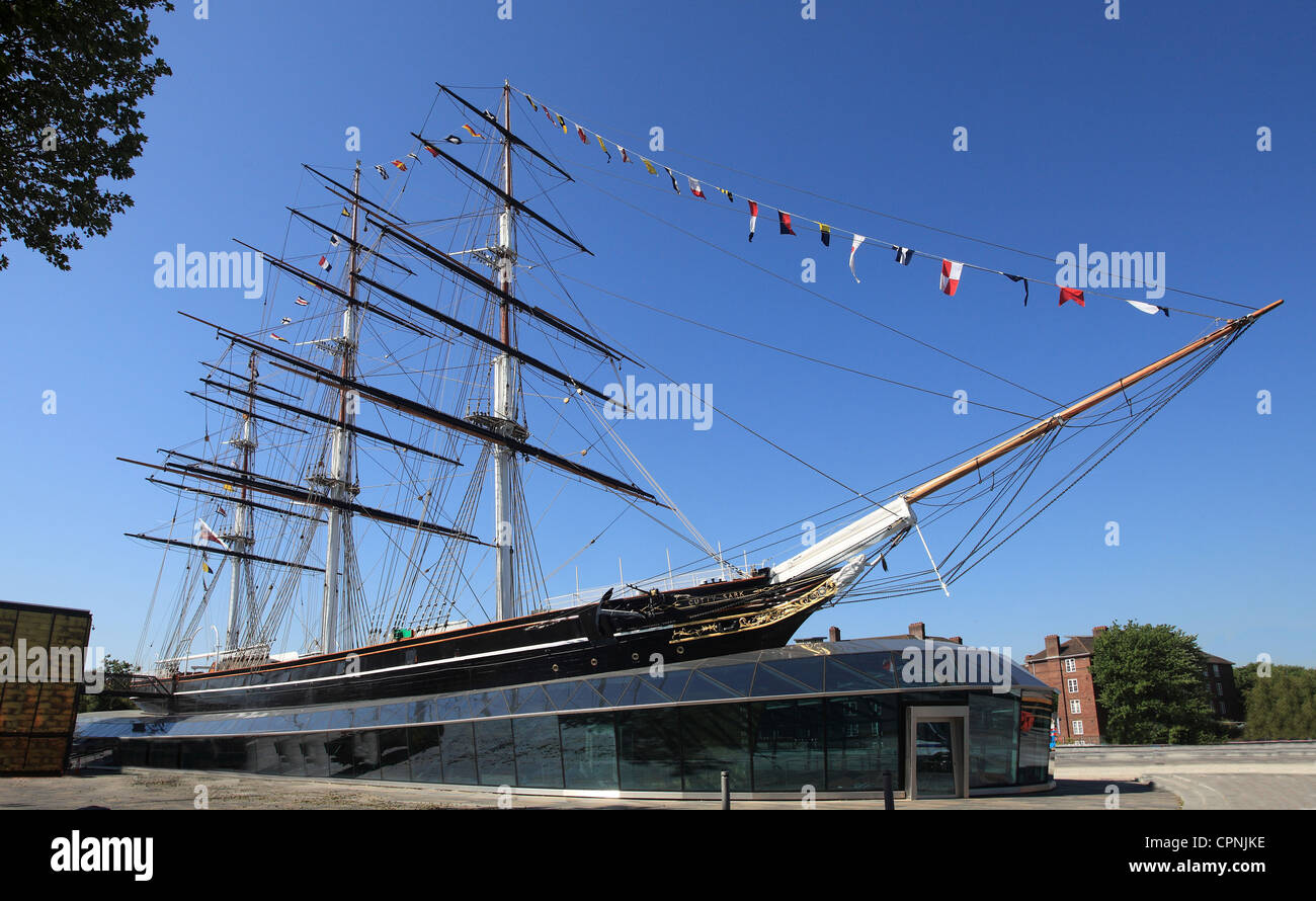 The Cutty Sark Ship at Greenwich in London Stock Photo - Alamy
