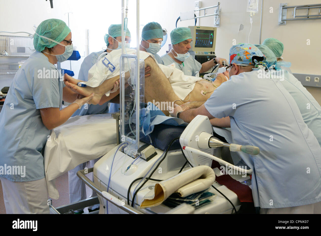 CANCER OF PROSTATE ULTRASOUND Stock Photo - Alamy