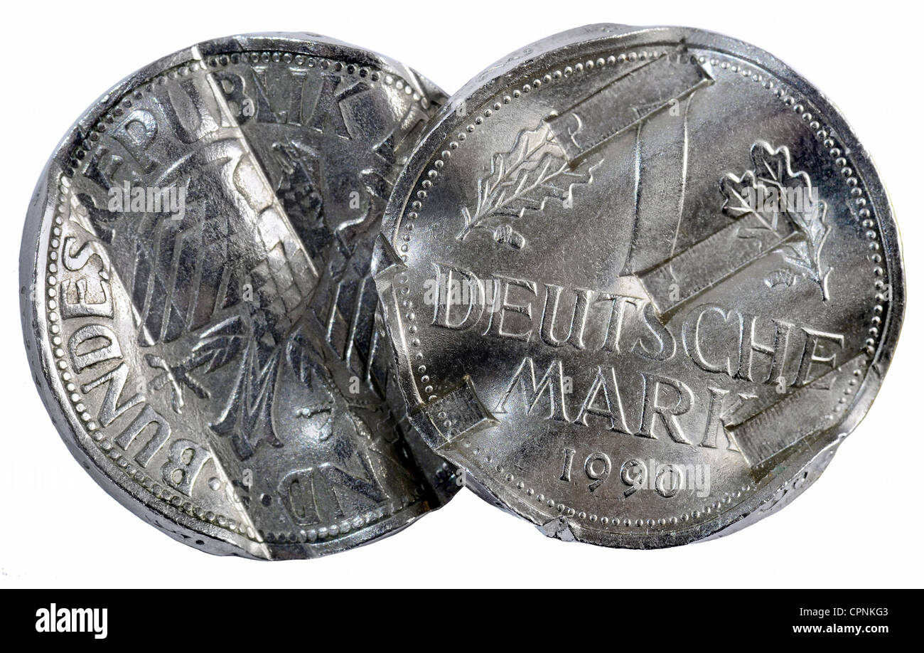 90s coins hi-res stock photography and images - Alamy