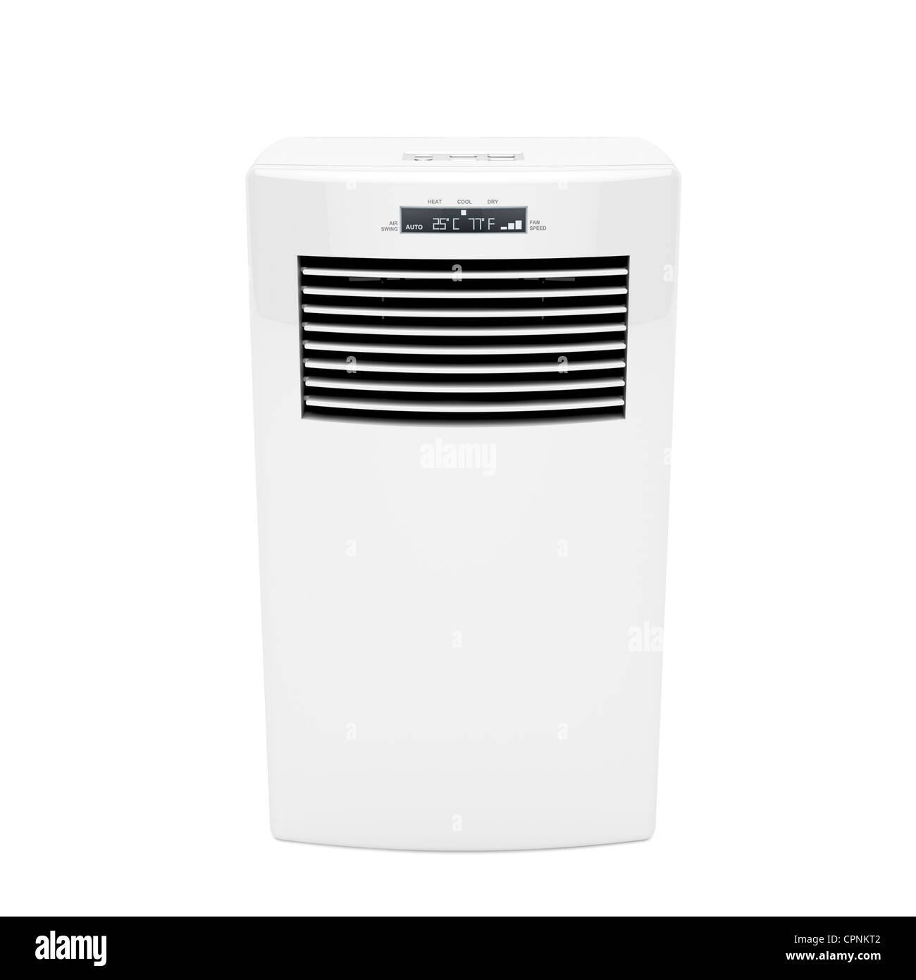 Front view of modern mobile air conditioner Stock Photo - Alamy