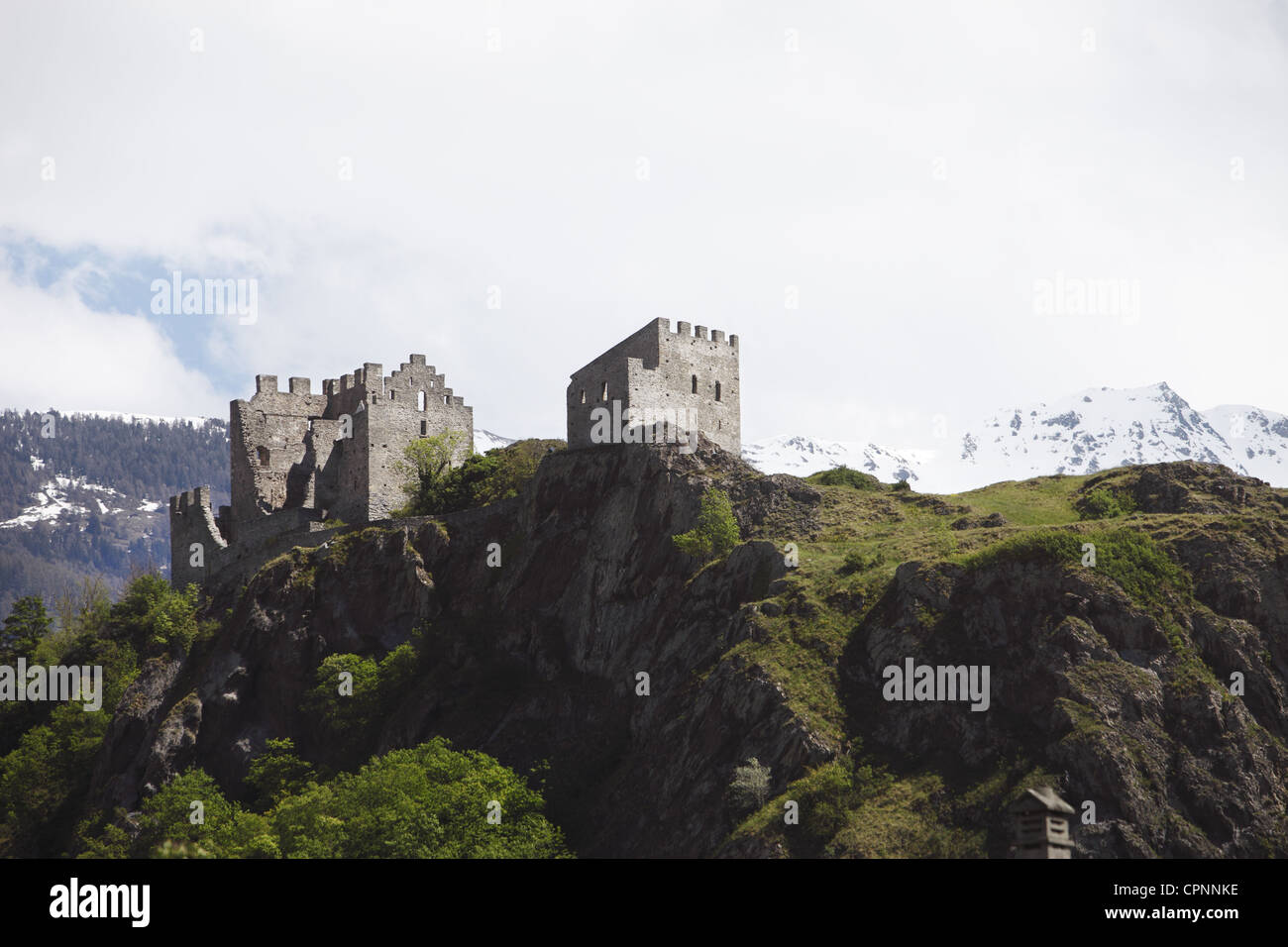 Tourbillon castle hi-res stock photography and images - Alamy