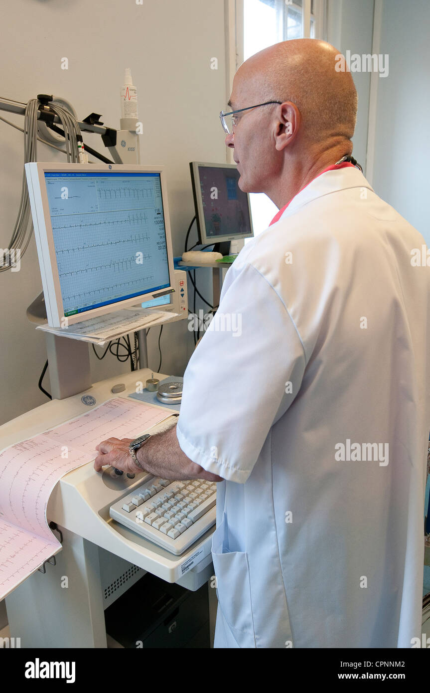 Exercise testing system hi-res stock photography and images - Alamy